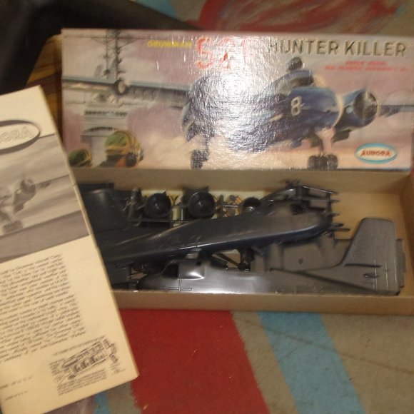 Aurora | Toys | Aurora Model Kit Grumman S2f Hunter Killer Military ...